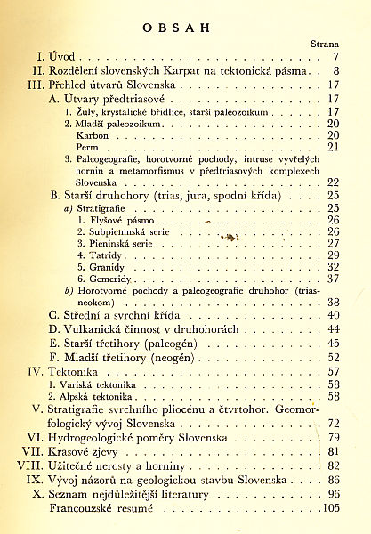 Geologie Slovenska - Andrusov Dimitrij (kniha) | Antikvariatik.sk