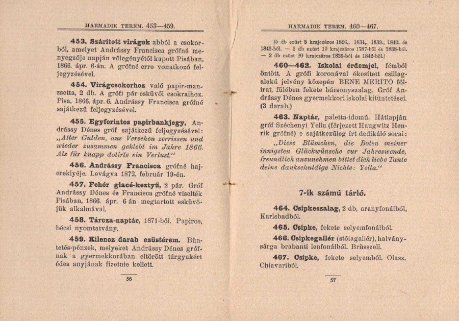 A Krasznahorkai Várban Létesitett Andrássy Francisca Grófné ...