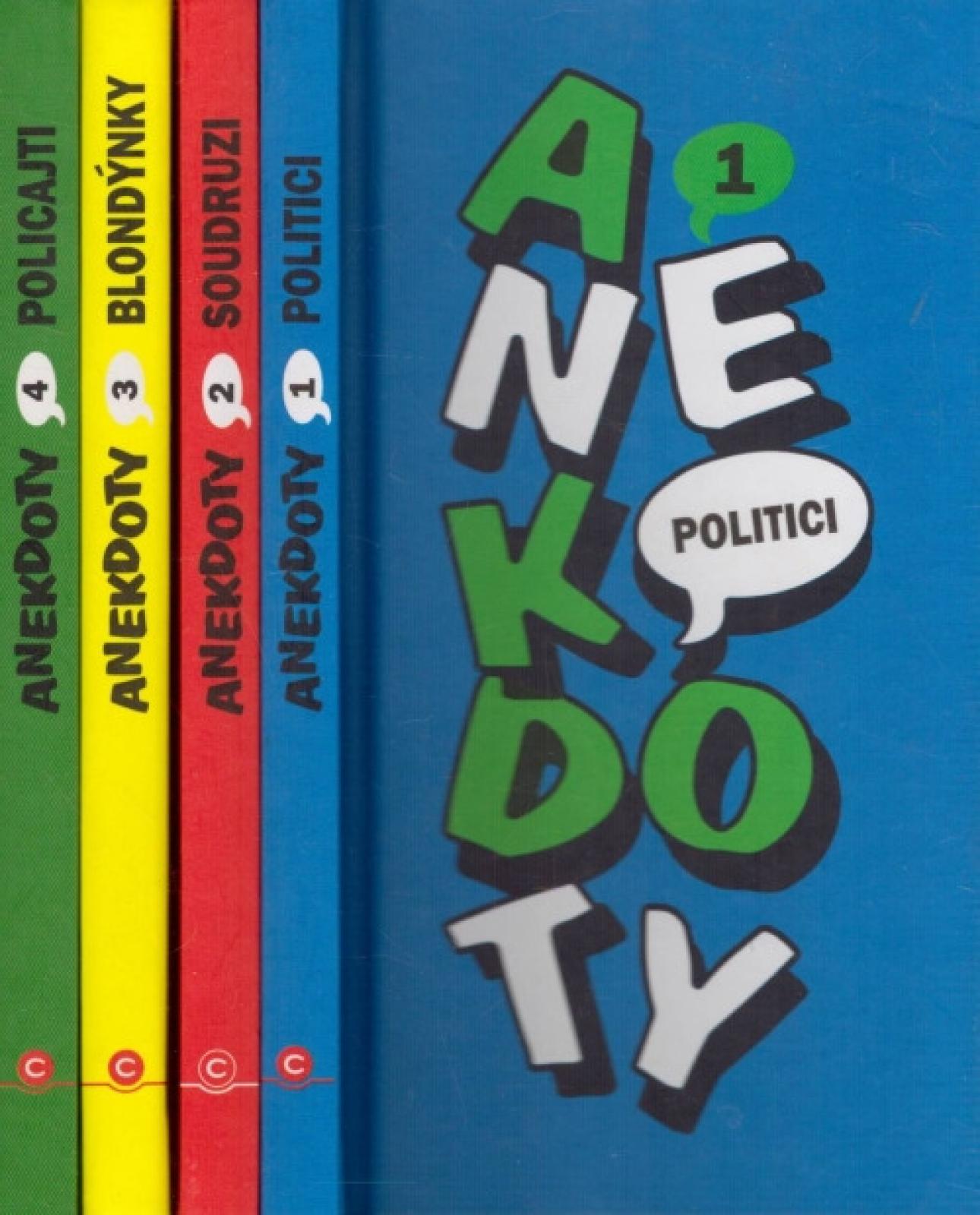 Anekdoty I. - IV. (kniha) | Antikvariatik.sk
