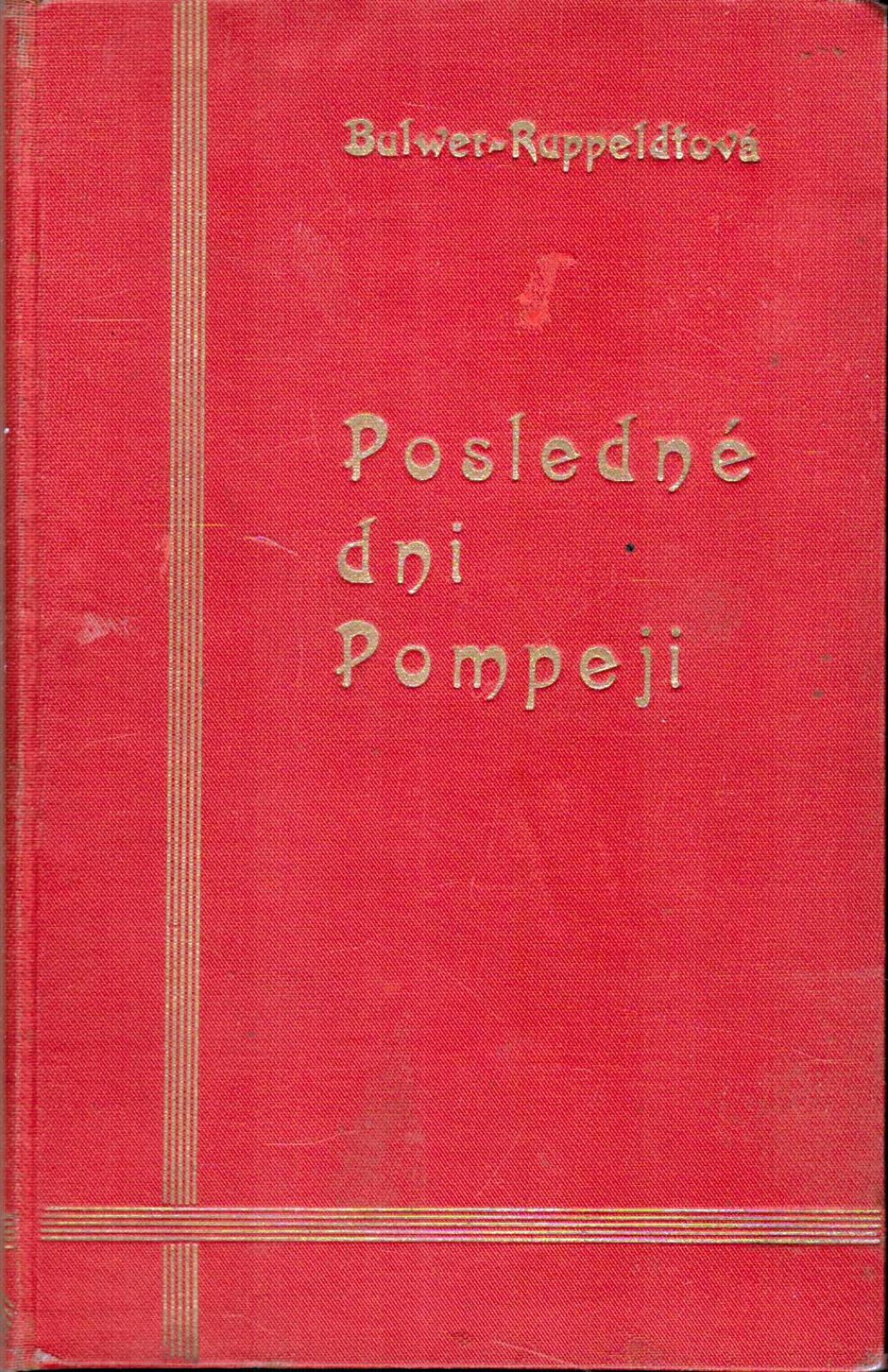 Posledné dni Pompejí - Ján Smrek,Edward Bulwer-Lytton (kniha ...