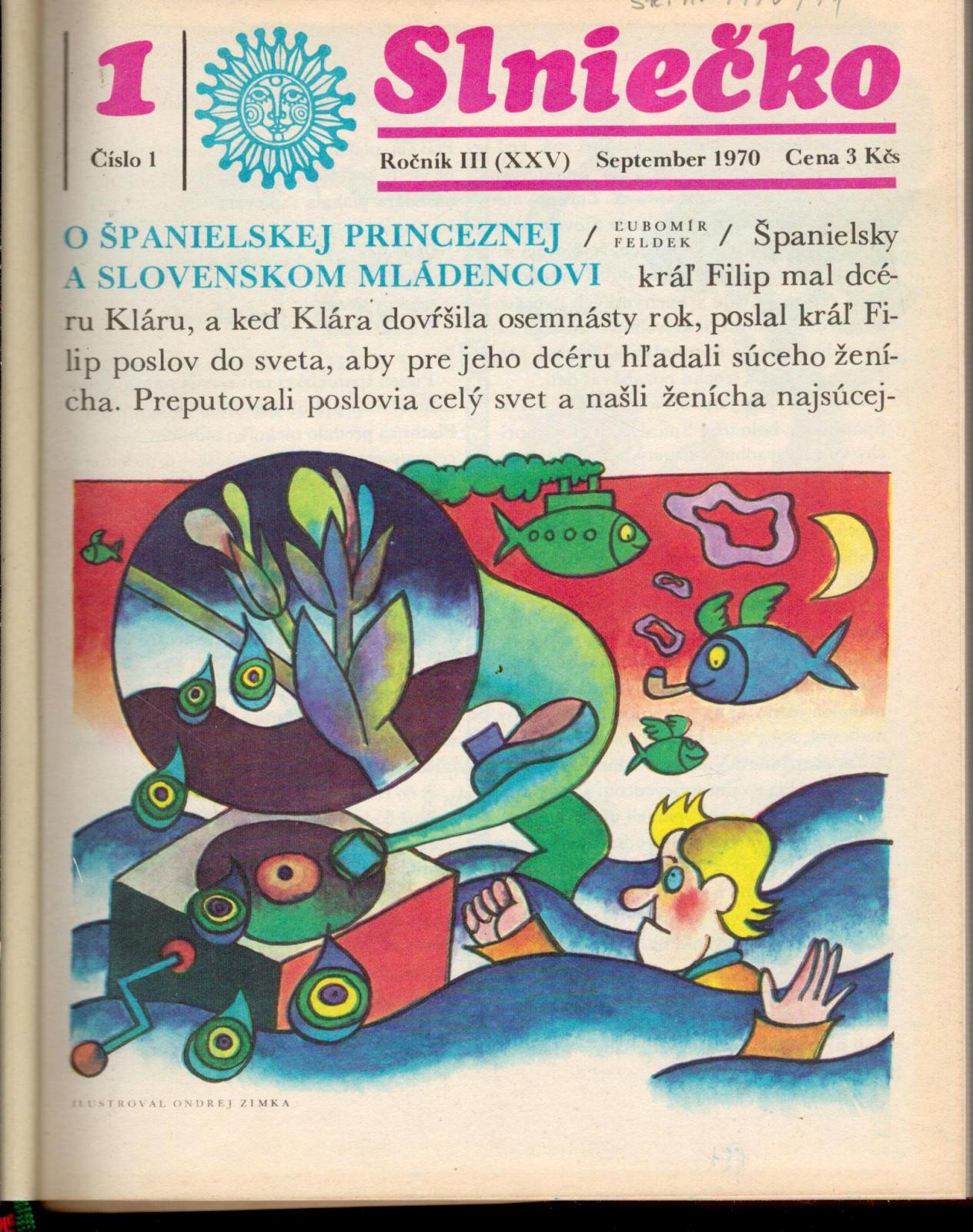 Slniečko 1970-1971 (kniha) | Antikvariatik.sk