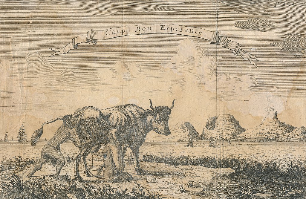 [Mys dobrej nádeje] Caap Bon Esperance, medirytina (tlačená grafika) | Antikvariatik.sk