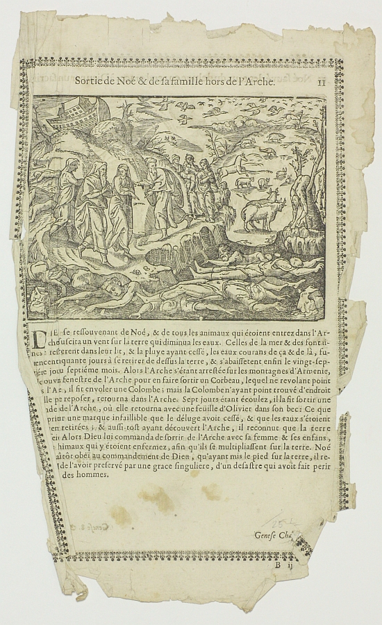 [Noemova archa, Noemova obeta Bohu] Noé sauvé des eaux du deluge en ...